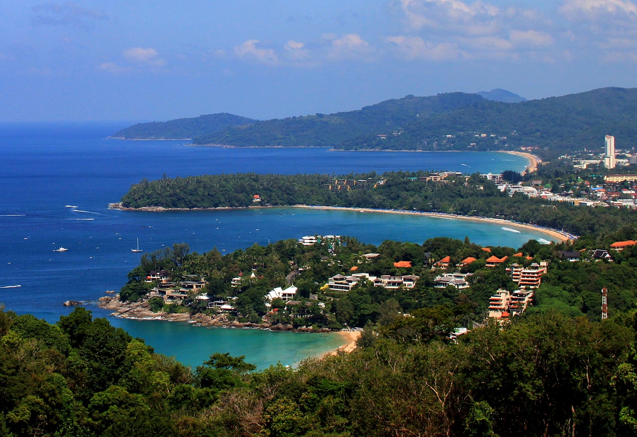 จุดชมวิวสามอ่าว (Karon View Point) ภูเก็ต