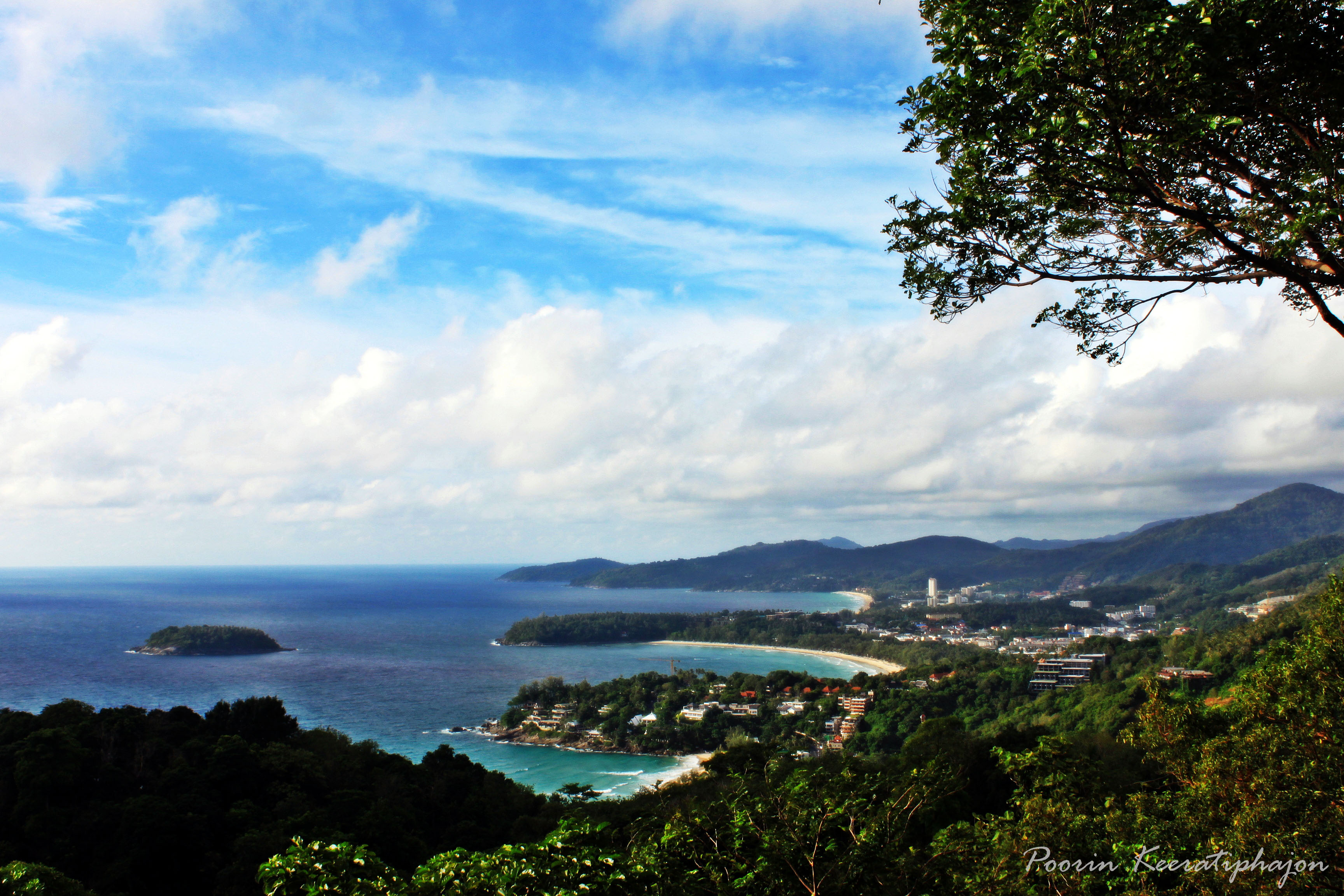 จุดชมวิวสามอ่าว (Karon View Point) ภูเก็ต