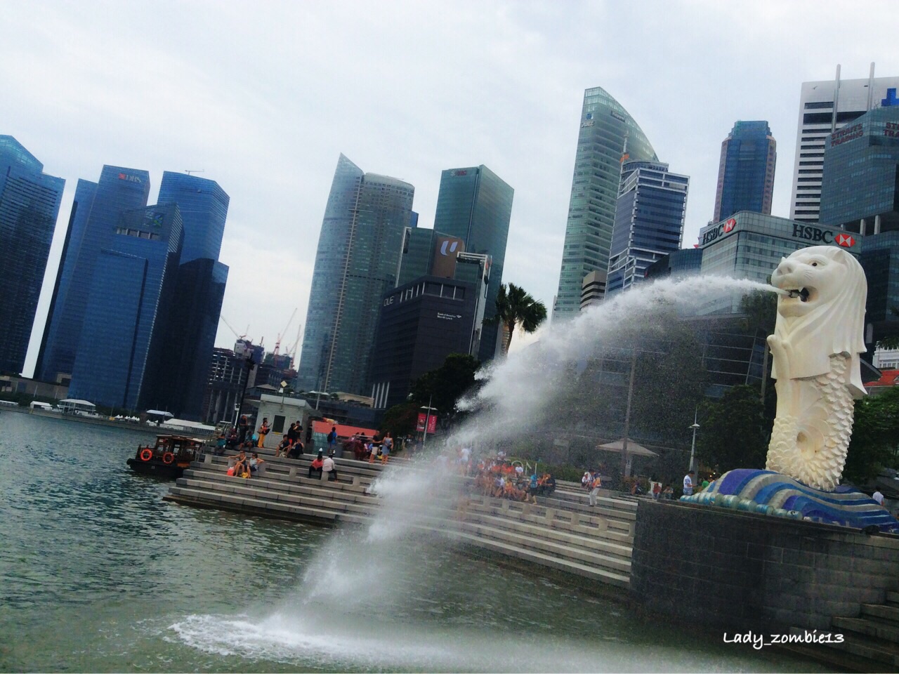 Merlion Park - Marina Bay, Singapore